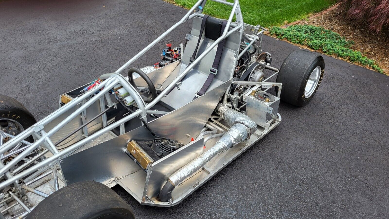 RED Devil RACE CAR And Custom Trailer, Complete Package for sale