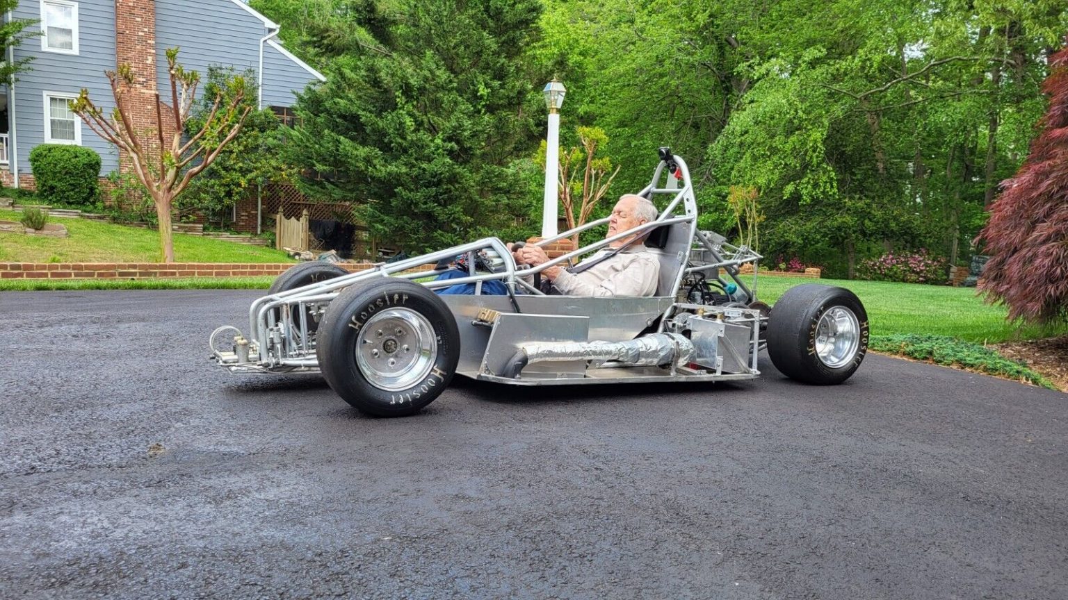 RED Devil RACE CAR And Custom Trailer, Complete Package for sale